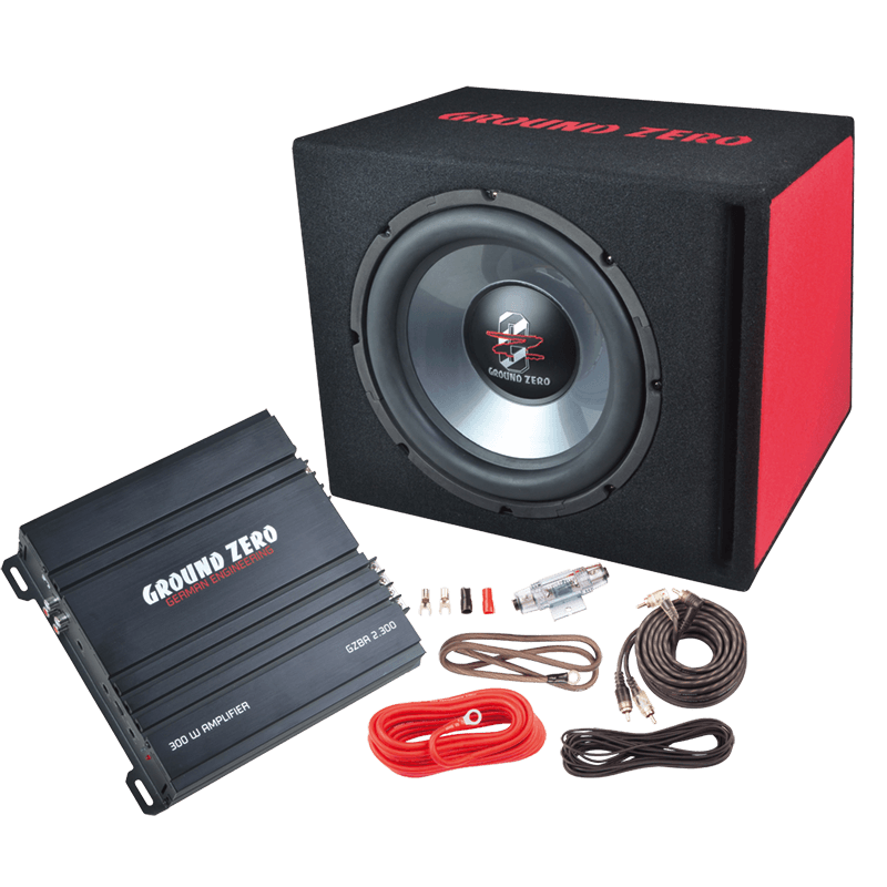 Ground Zero GZ BASS KIT 12.300 incl. Cable | Audio systems | Car/Moto ...