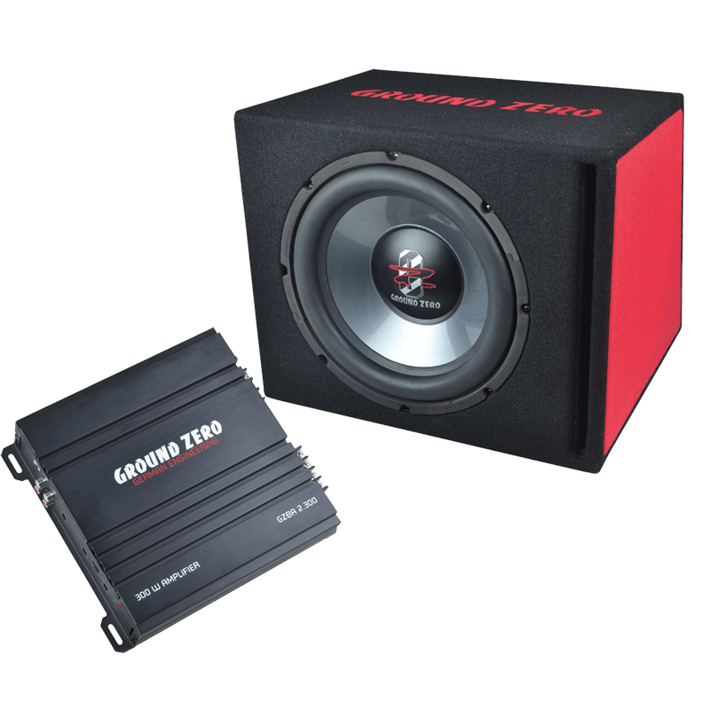 Ground Zero GZ BASS KIT 12.300 incl. Cable | Audio systems | Car/Moto ...