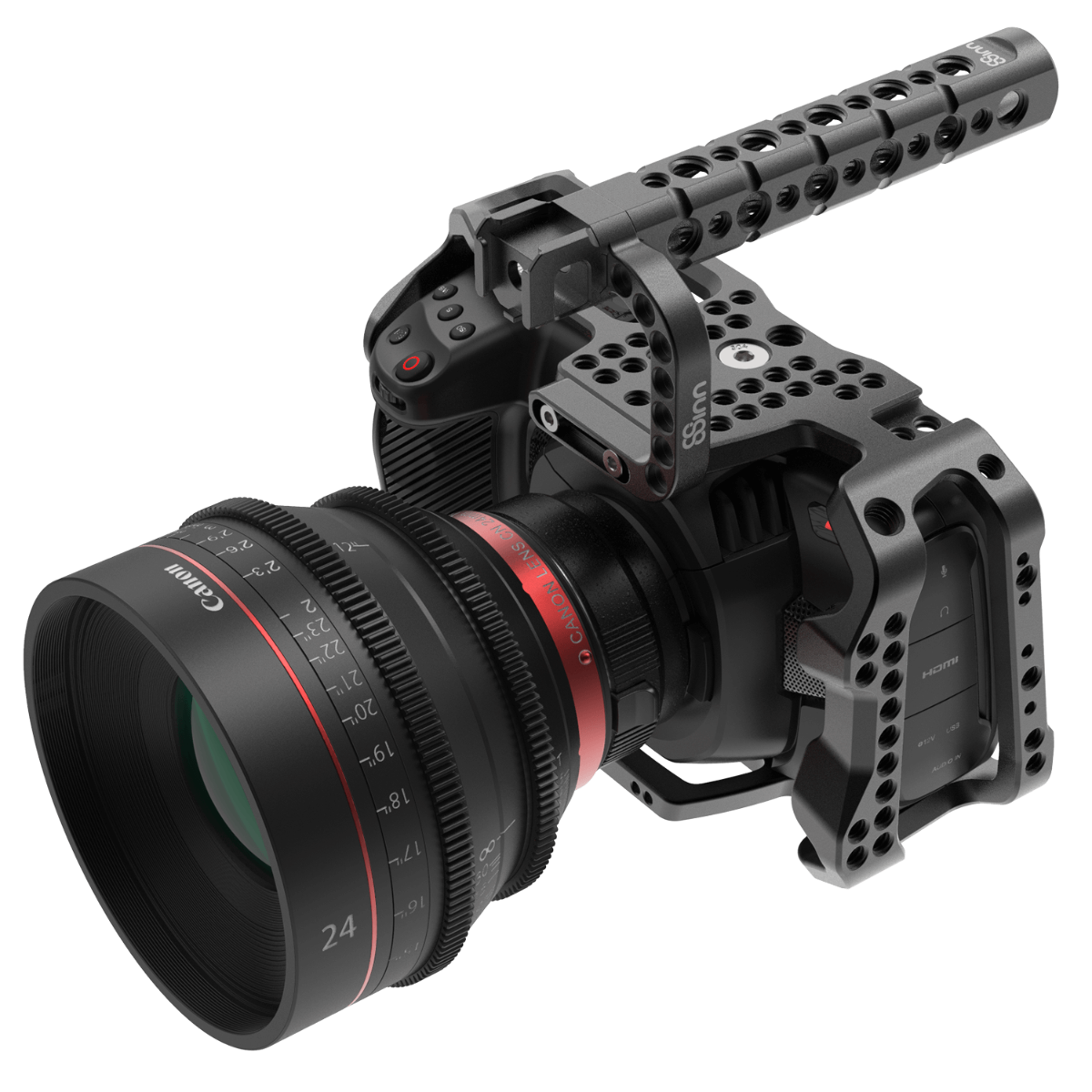 8sinn Bm Pocket Cinema Camera 4k 6k Cage Top Handle Basic Hdmi