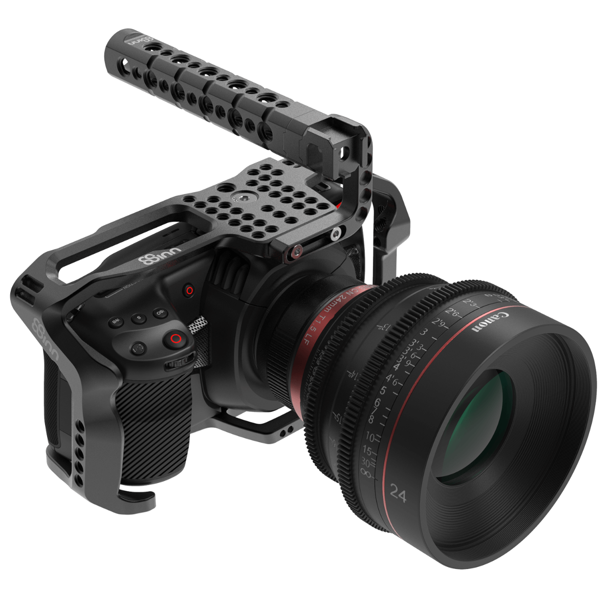 8Sinn BM Pocket Cinema Camera 4K / 6K Cage + Top Handle Basic (HDMI ...