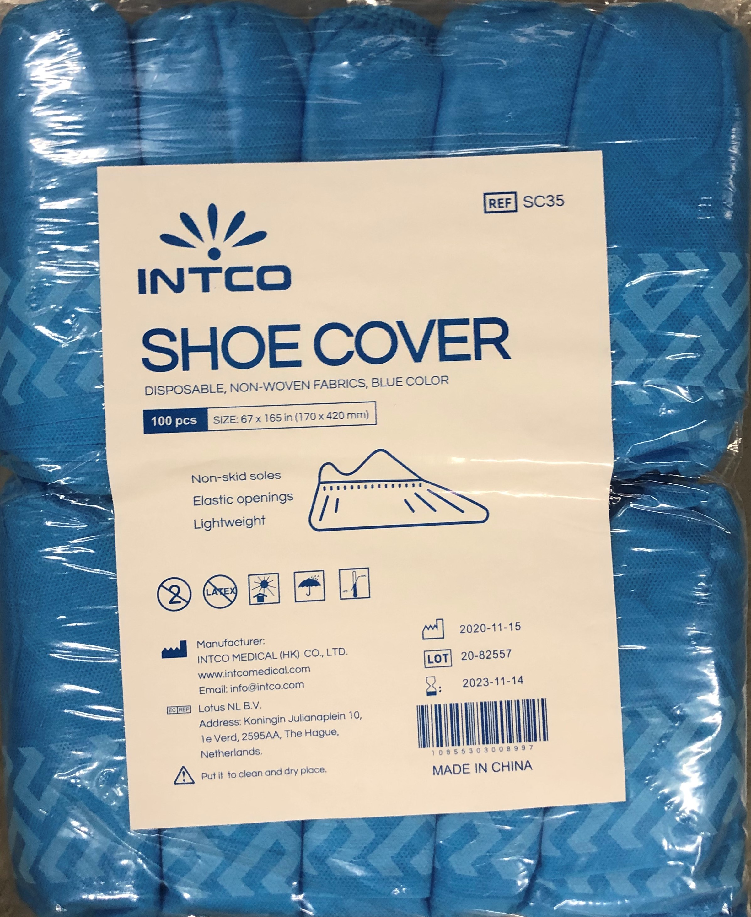 Intco Bahilas Izmērs 17*42cm, materiāls SPP 35gsm 100gab. | Darba ...