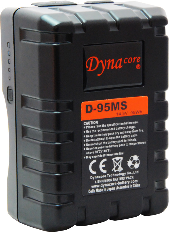 Dynacore V-Mount Battery D-Series Mini D-95MS 95Wh 14.8V | Accessories ...