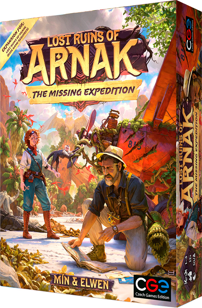 Czech Games Edition Lost Ruins of Arnak: The Missing Expedition (EN ...