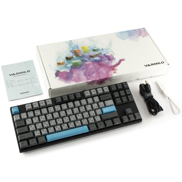 Varmilo Moonlight VEA87 V2, TKL, Cherry MX Red, RU (A23A023A3A1A06A007 ...