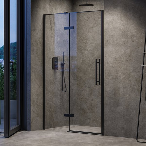 Ravak Dušas Durvis Cool COSD2 Black 100cm (X0VVAC300Z1) | Shower ...