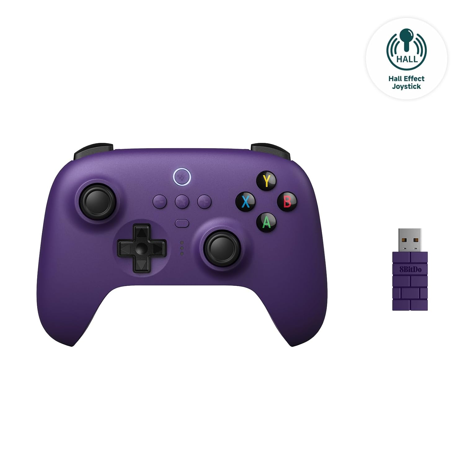8Bitdo Ultimate 2.4G Wireless Controller, Hall Effect Joystick Update ...