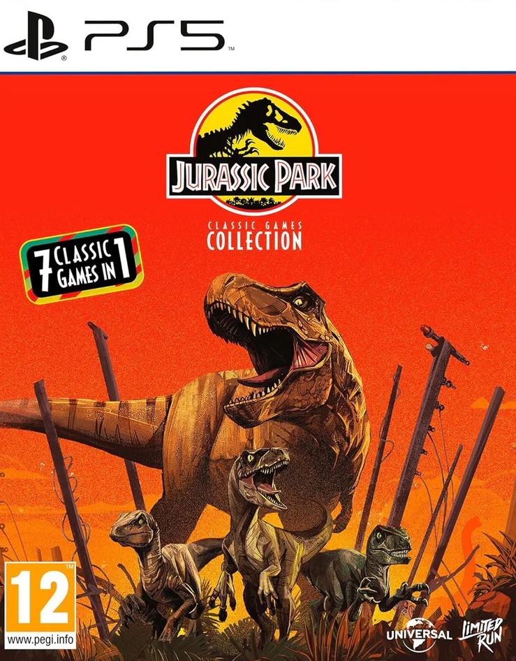 Sony PlayStation 5 Jurassic Park Classic Games Collection (PS5) | Games ...