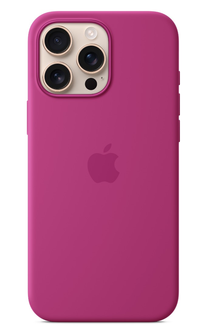 Apple iPhone 16 Pro Max Silicone Case with MagSafe Fuchsia MYYX3 | Cases | Mobile phones ...