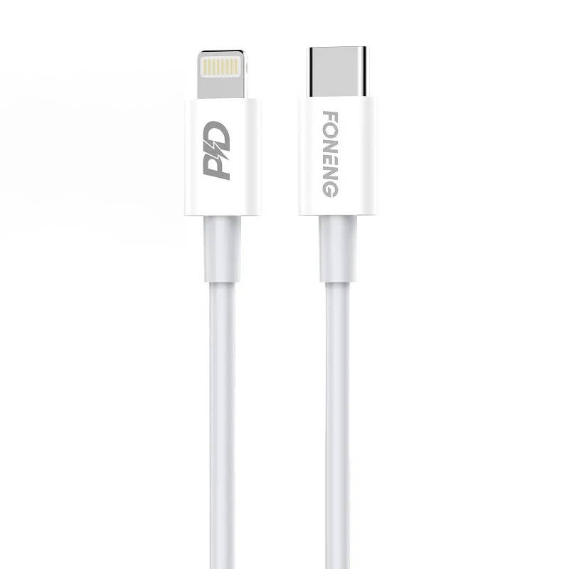 Foneng X31 USB-C cable for Lighting 20W 1m White | Accessories | Mobile ...