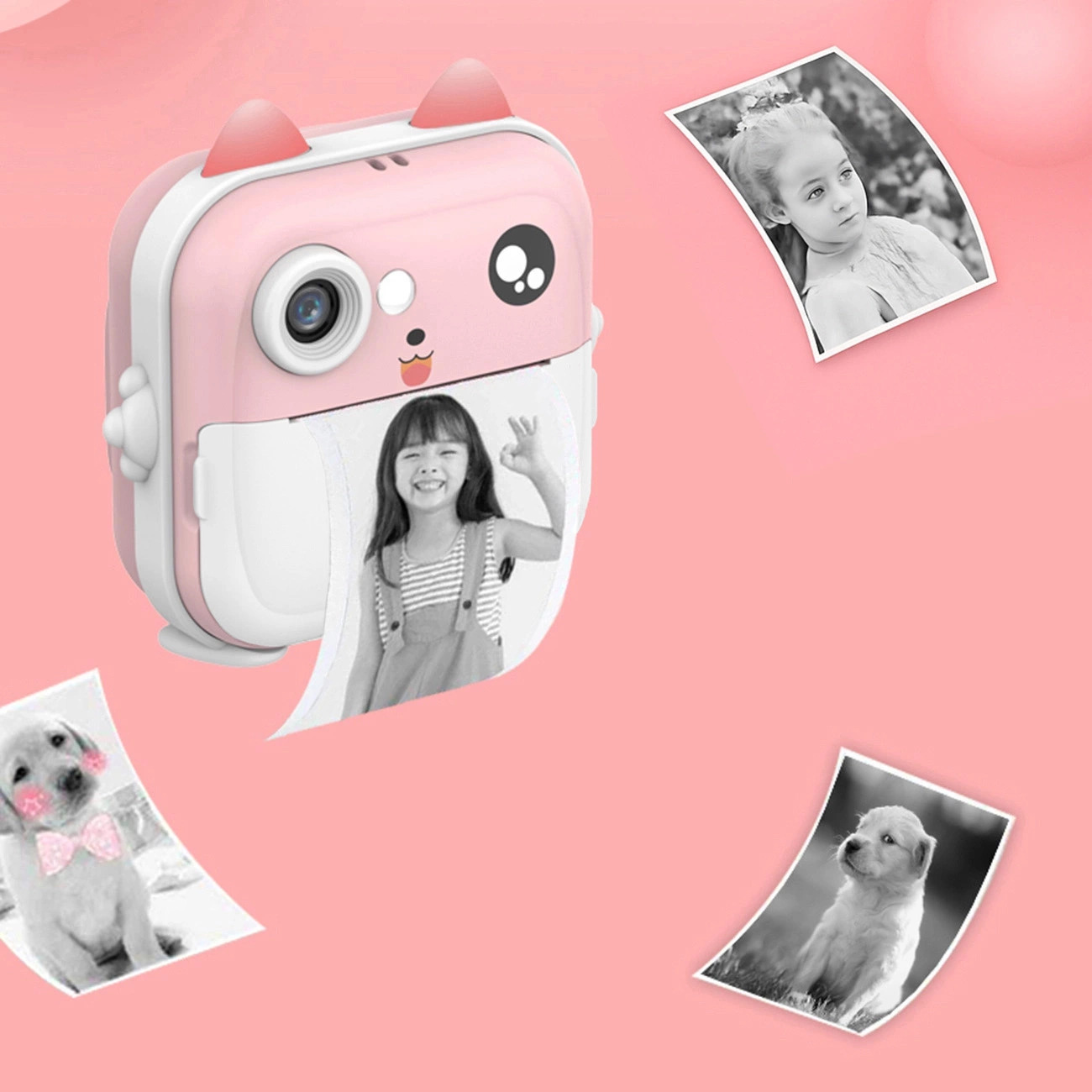 Wozinsky WDT-01 Thermal Printer Camera for Kids Pink | Instant printers ...