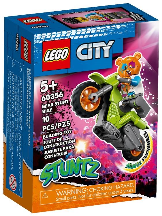 LEGO CITY 60356 BEAR STUNT BIKE | Neapstrādātās preces | Neapstrādātās ...