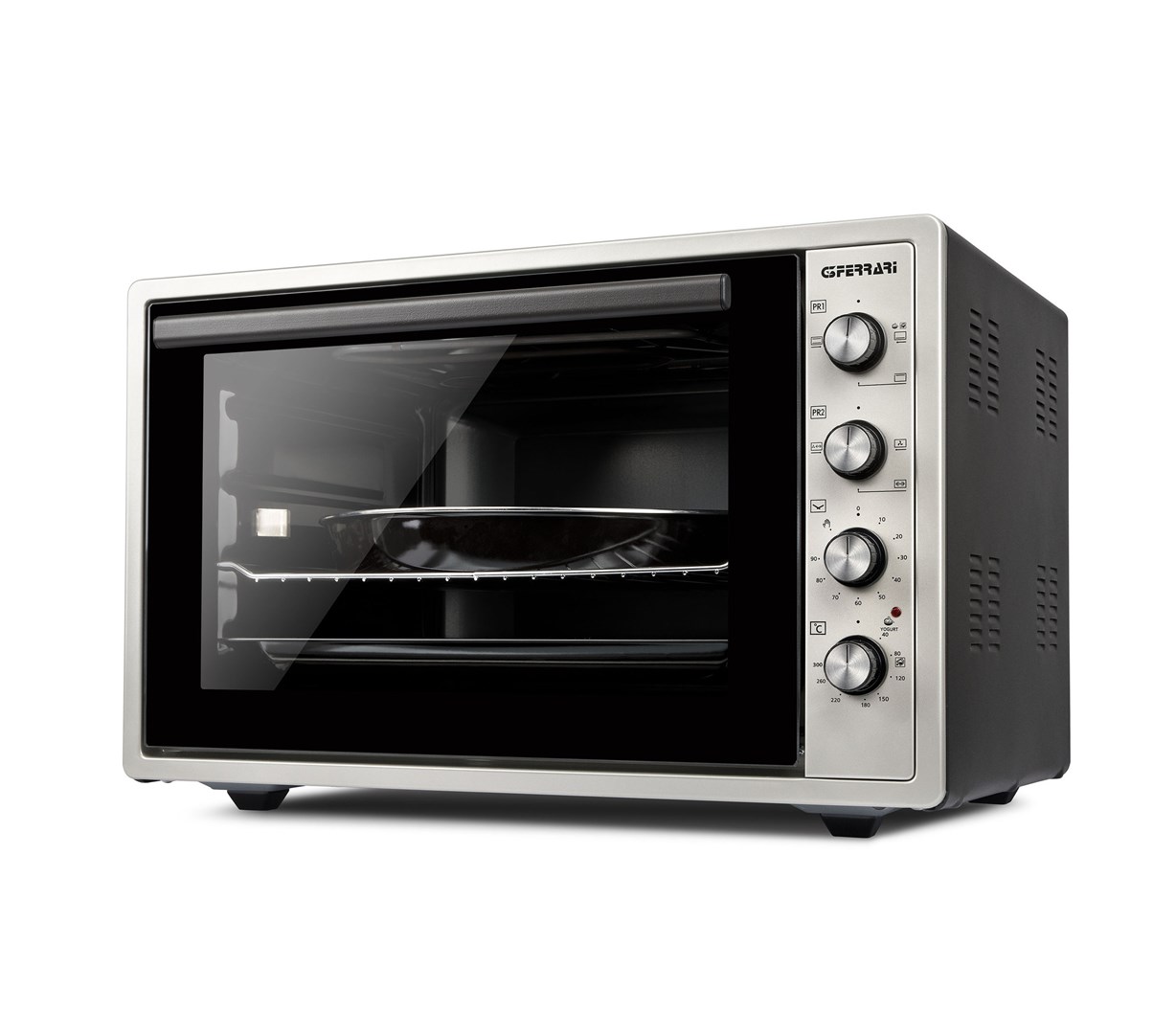 G3 Ferrari G10154 oven 58 L 1800 W Black, Stainless steel ...